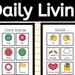 Daily Living Communication Cards for Non Verbal Autism AAC Visuals and ...