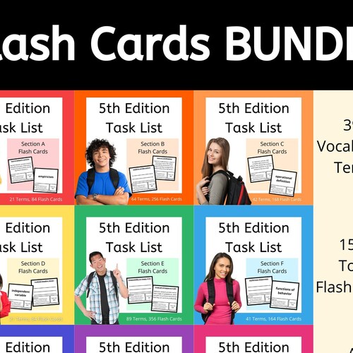 BCBA Exam Prep 5th Edition Task List Study Guide Book for - Etsy