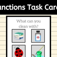 Feature Function Class Task Cards Bundle Speech Therapy Materials ...
