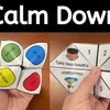 Calm Down Fortune Teller Cootie Catcher Game for Emotional Regulation ...