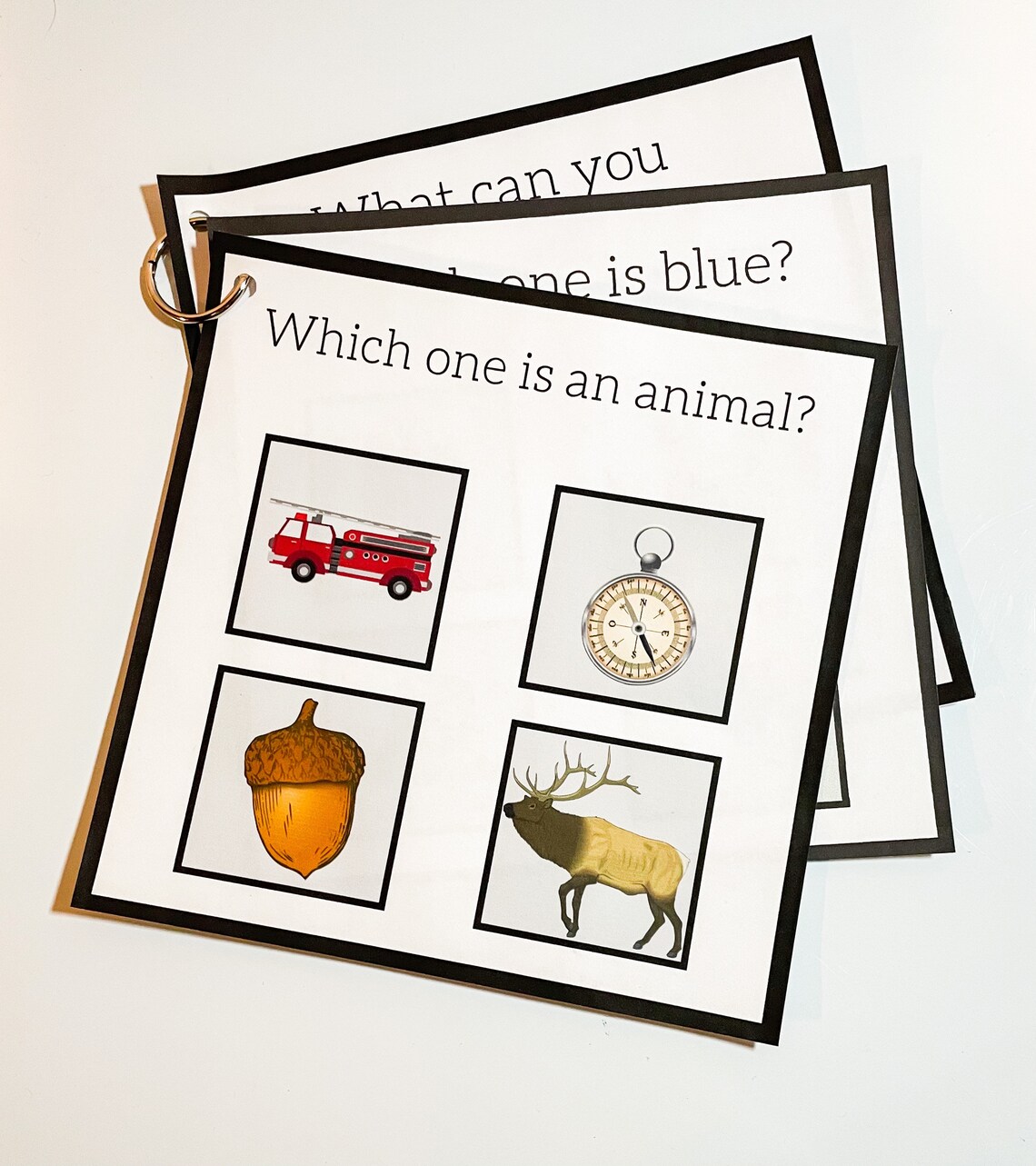 Feature Function Class Task Cards Bundle - ABA, Speech Therapy - Autism ...