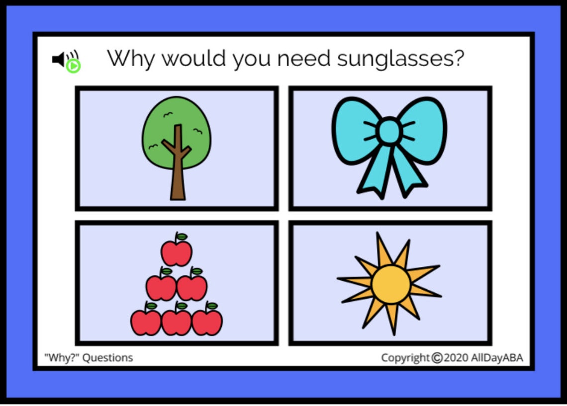 WH Questions Boom Cards Bundle - Who What When Where Why - Autism ...