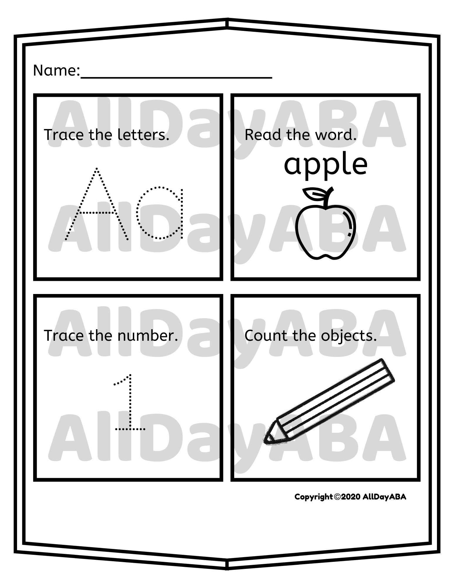 Home Learning Printable Tracing Letters Autism Worksheets Alphabet ...