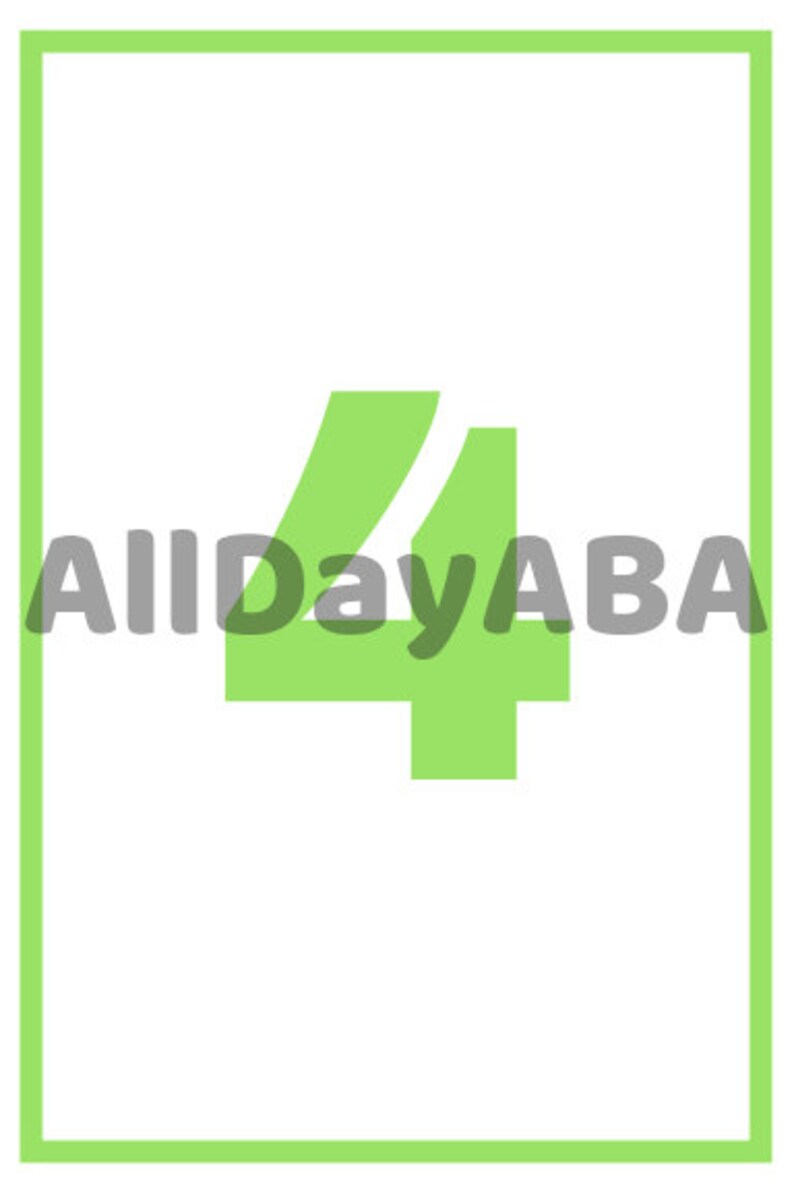 Number Flash Cards 1-20 - Flashcards for Back to School, Special ...