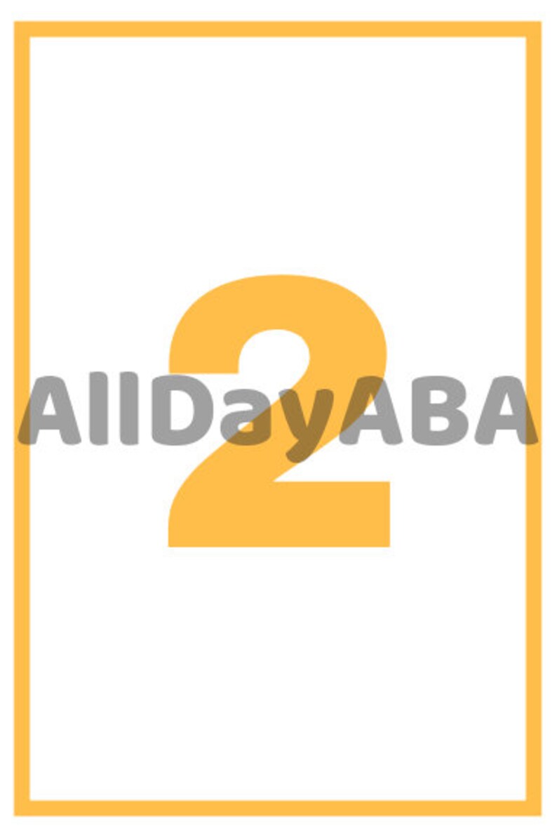 Number Flash Cards 1-20 - Flashcards for Back to School, Special ...