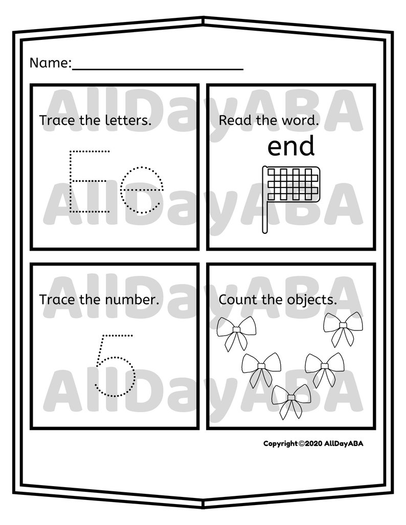 Home Learning Printable Tracing Letters Autism Worksheets Alphabet ...