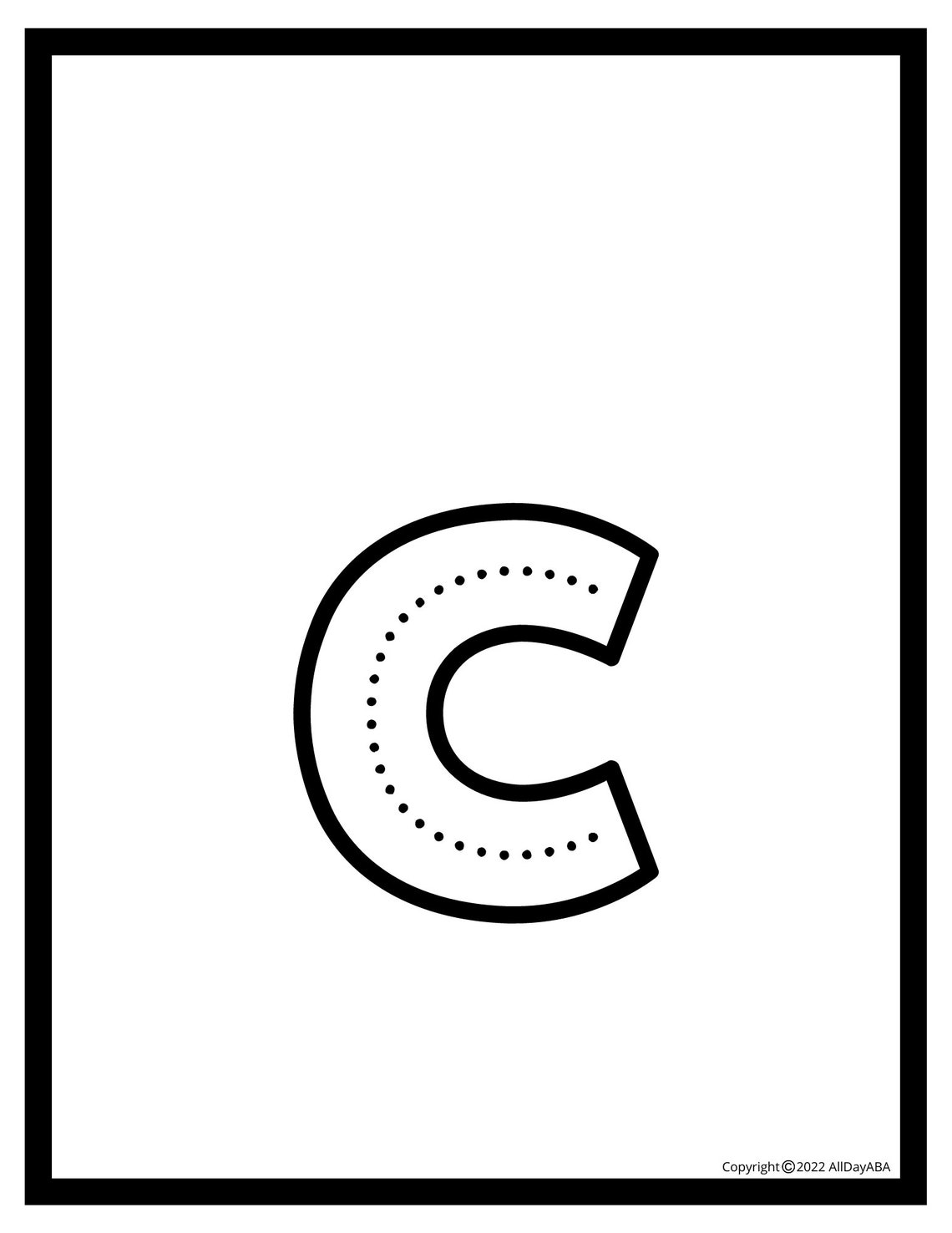 Lowercase Letters Alphabet Tracing - ABA Therapy, Occupational Therapy ...