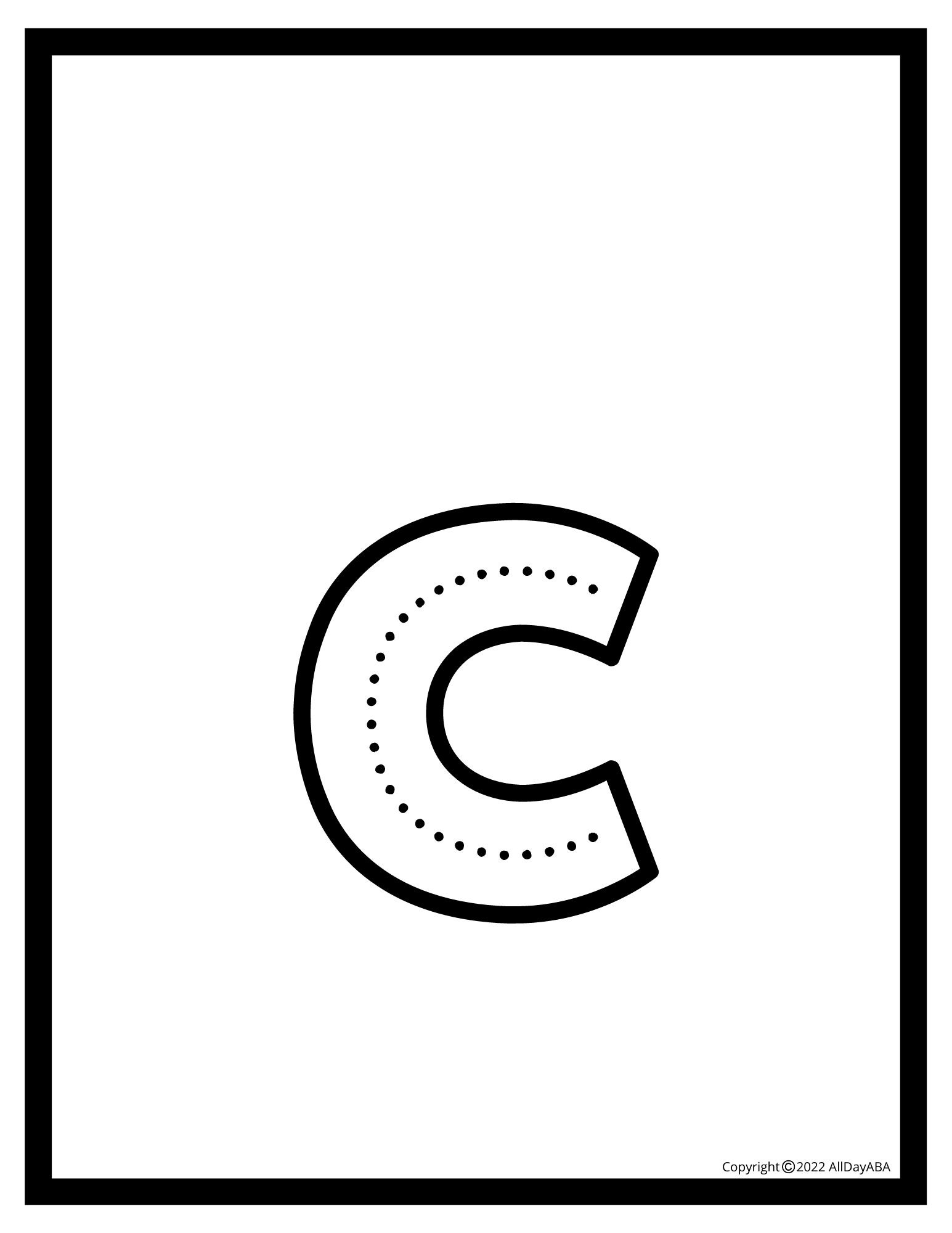 Lowercase Letters Alphabet Tracing - ABA Therapy, Occupational Therapy ...