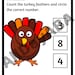 Thanksgiving Turkey Feather Counting ABA Therapy (Instant Download) - Etsy