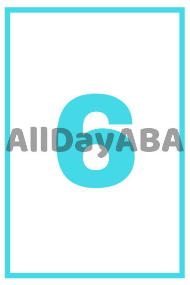 Number Flash Cards 1-20 - Flashcards for Back to School, Special ...