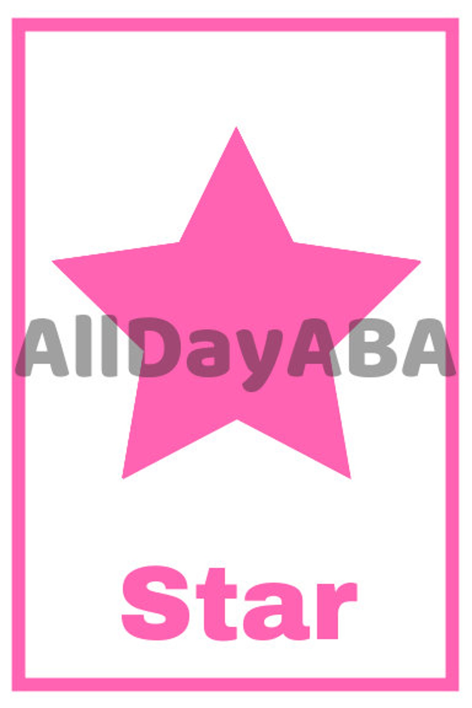 Shapes Flash Cards - ABA, Speech Therapy, Special Education - by ...