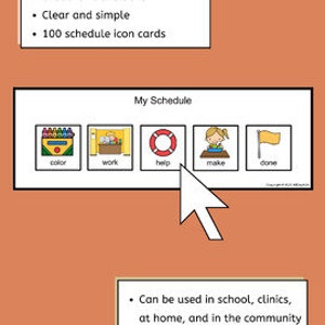 Editable Visual Schedule for Autism With Daily Classroom Transitions ...