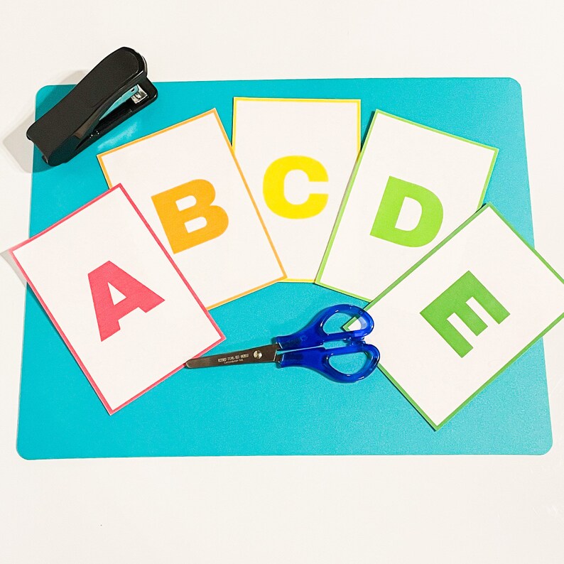 Alphabet Flash Cards: Letter Flashcards for Upper and Lowercase Letters ...
