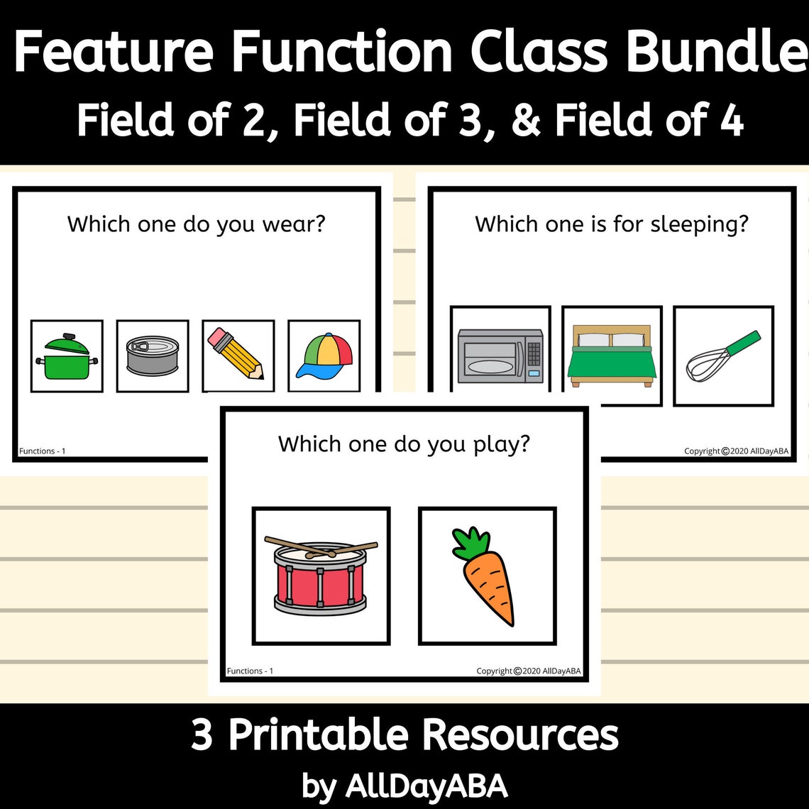 Feature Function Class Task Cards Bundle Speech Therapy - Etsy
