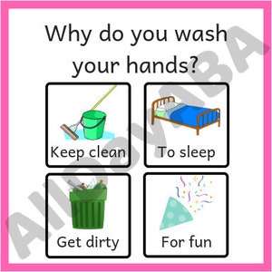 WH Questions Task Cards for Receptive Identification Autism Activities ...