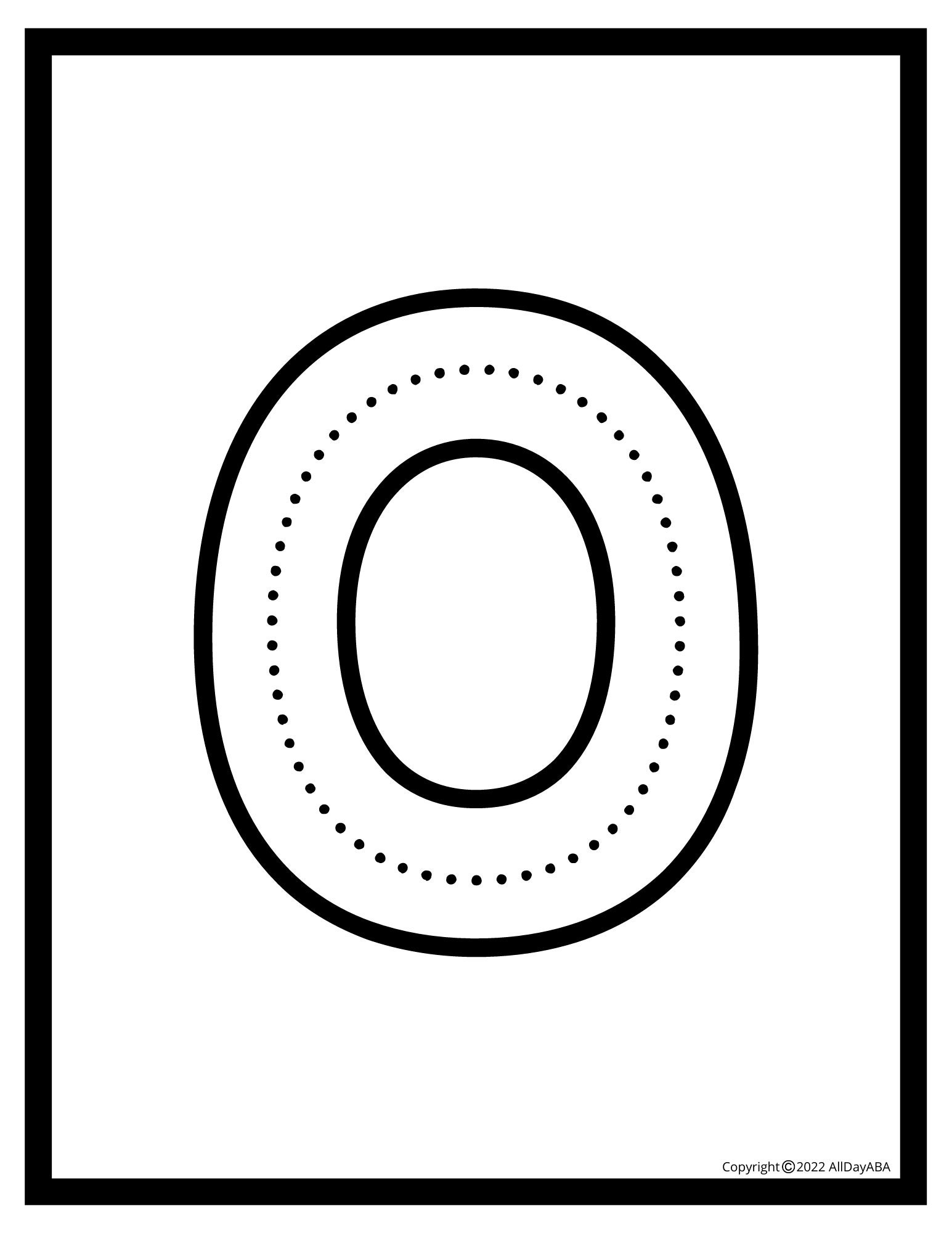 Numbers Tracing Pages With Large Text, Full Pages 0 to 50 for ABA ...