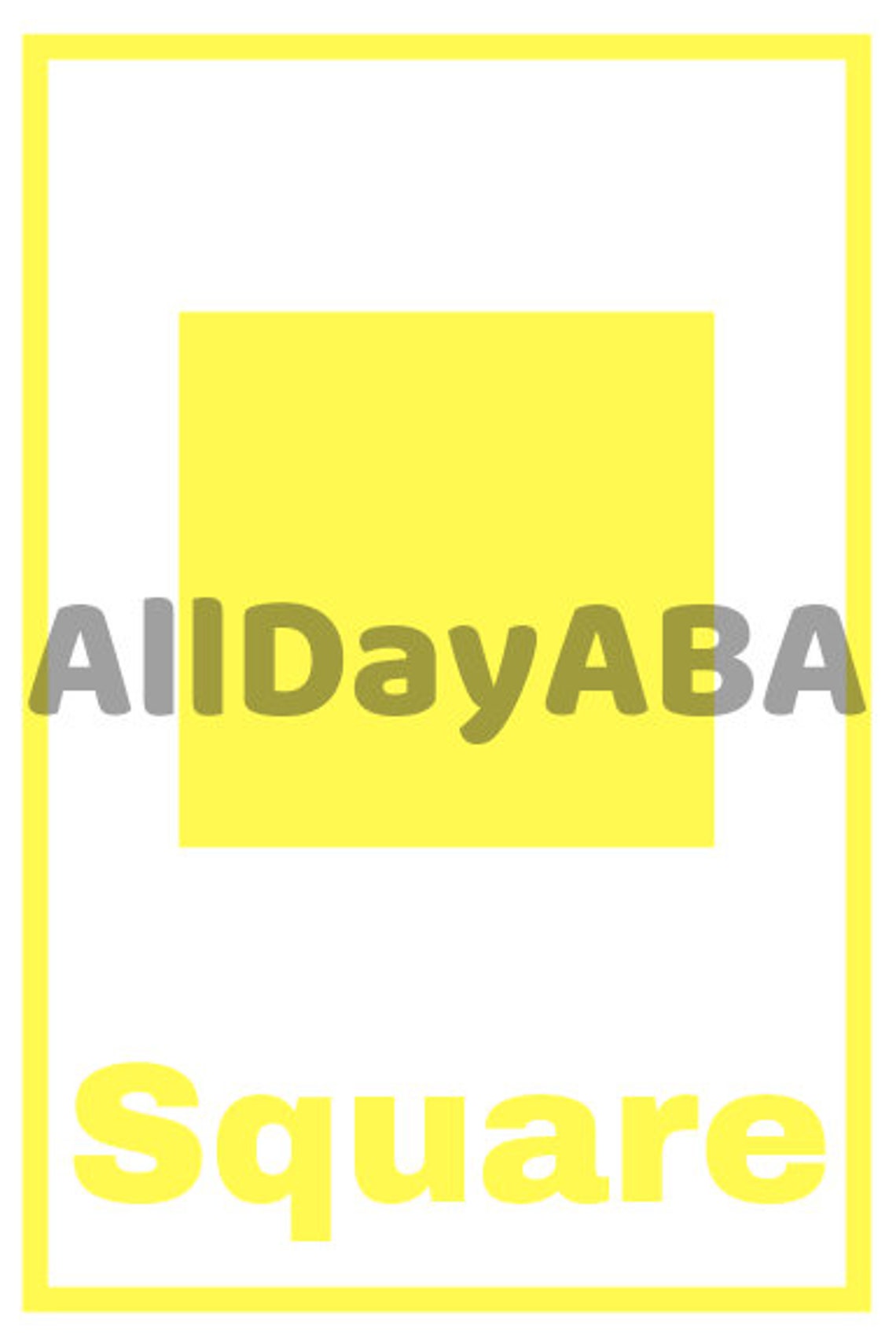 Shapes Flash Cards ABA, Speech Therapy, Special Education by Alldayaba ...