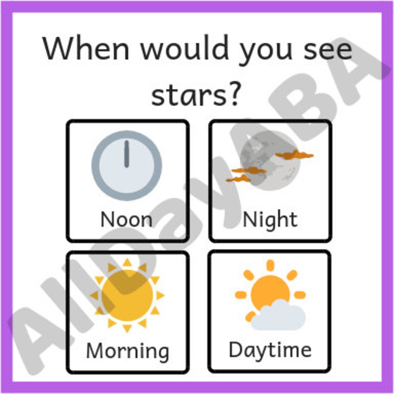 WH Questions Task Cards for Receptive Identification Autism Activities ...