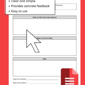 Editable Supervision Feedback Form Google Doc™ for ABA and BCBA ...