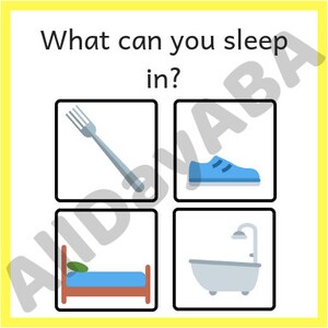 WH Questions Task Cards for Receptive Identification Autism Activities ...