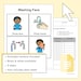 Washing Face Task Analysis EDITABLE Poster With Visual Steps and ABA ...