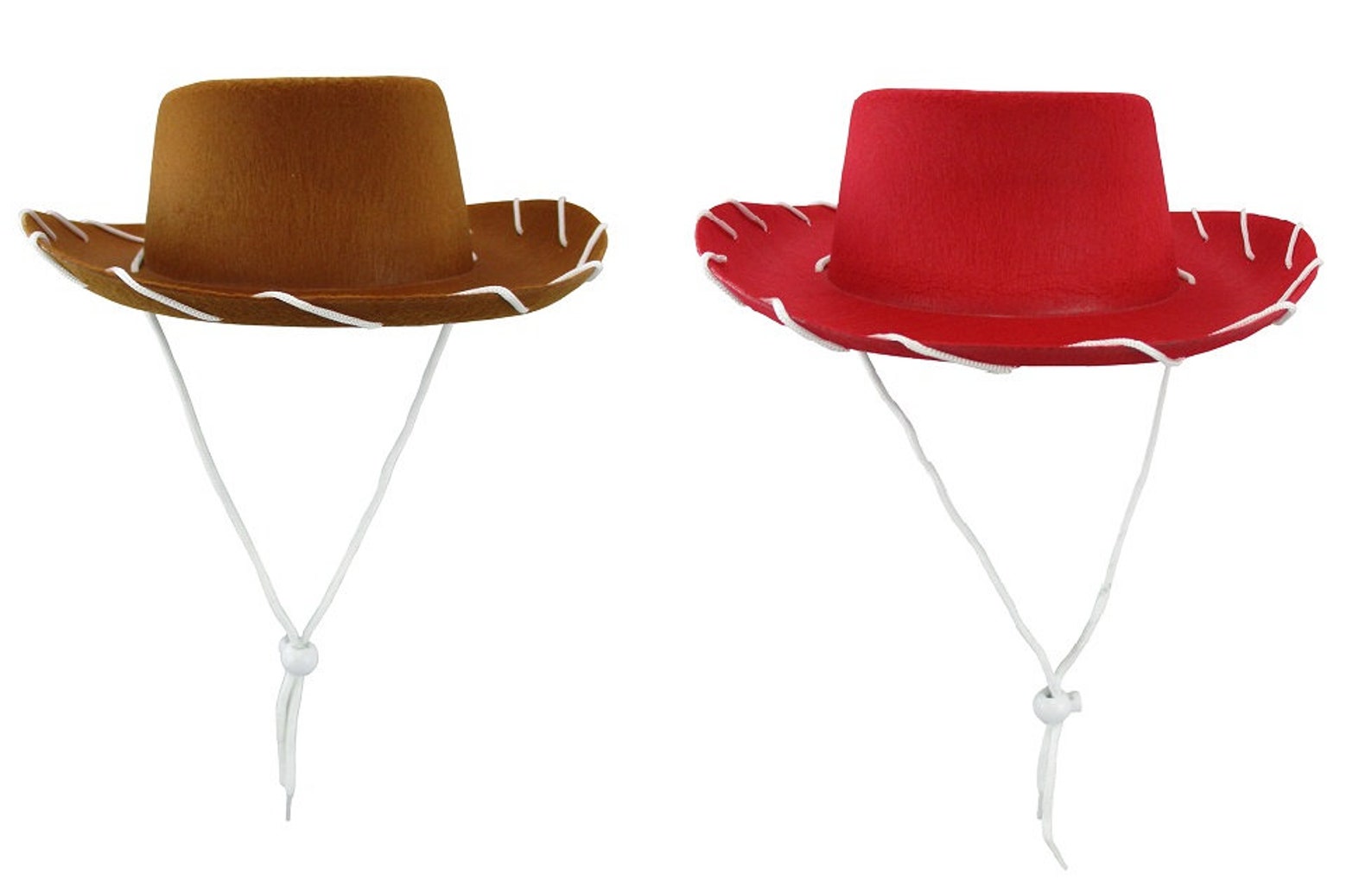 Boys Girls Child Brown Red Toy Cowboy Cowgirl Red Brown Hat - Etsy