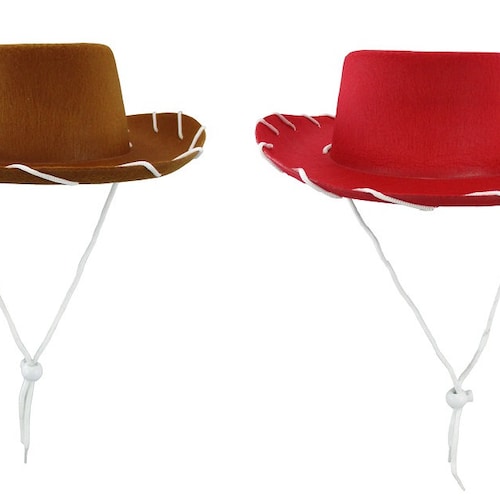 Boys Girls Child Brown Toy Cowboy Cowgirl Brown Hat Woody - Etsy