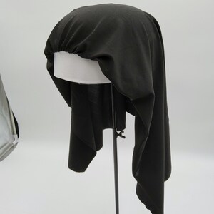 Womens Nun Habbit Hood Disguise Sister Lady Mother Cowl Tunic Scapular ...