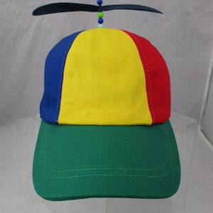 Unisex Adult Spinning Propeller Beanie Hat Cap Clown Costume Baseball ...
