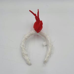 Adults Kids Funny White Rooster Chicken Costume Kit Headband Tail Beak ...