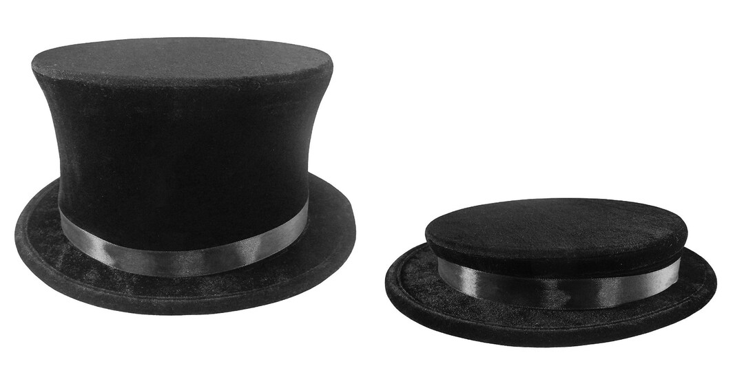 Adult Teen Folding Collapsible Top Hat Dancers Magic Trick Magicians ...