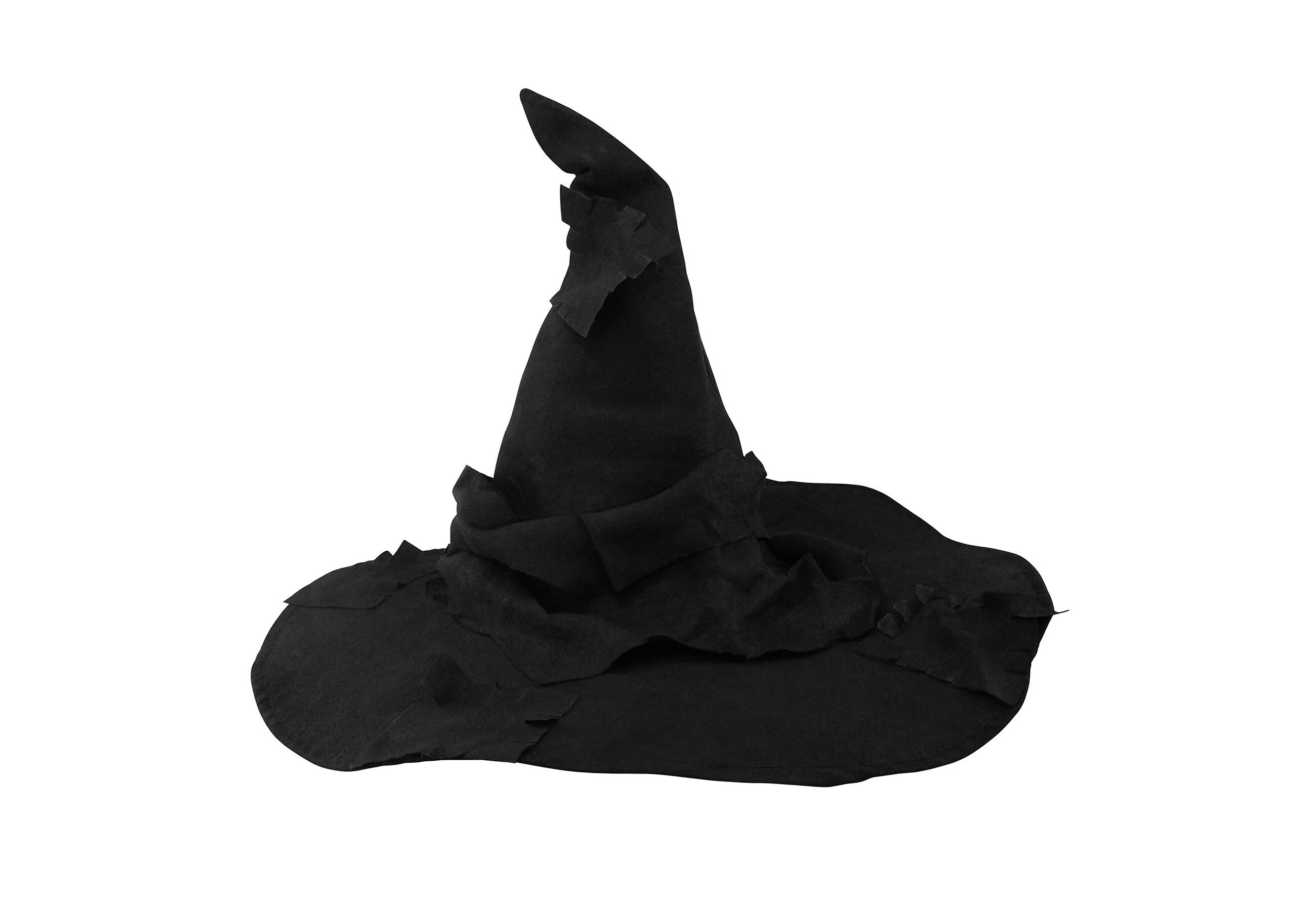 Unisex Adult Tattered Witch Wizard Scarecrow Hat Pointed - Etsy