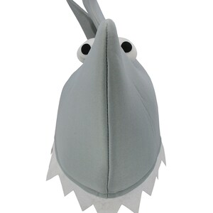 Mens Womens Seafood Novelty Shark Teeth Bite Man Head Eating Hat ...