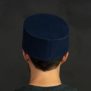 Mens Womens Military Navy Blue Train Conductor Hat Victorian Steampunk ...