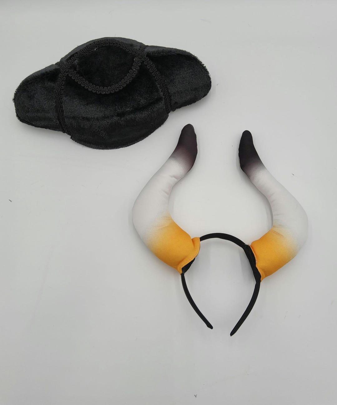 Unisex Adult Bullfighter Matador Hat and Bull Steer Horn Headband ...