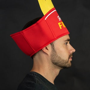 Adult French Fries Food Hat Silly Novelty French Fry Potato Hats Street ...