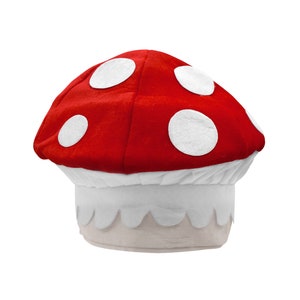 Oversized Adult Red Mushroom Hat Mushy Headwear Funny Headwear Cosplay ...