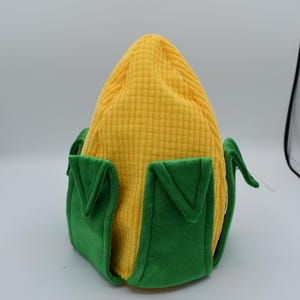 Adults Kids Corn Cob Hat Corn Stalk Cap Funny Food Truck Halloween ...