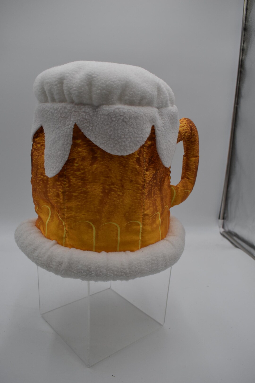 Handmade Funny Beer Mug Hat Plush Foam Beer Stein Costume Headwear ...