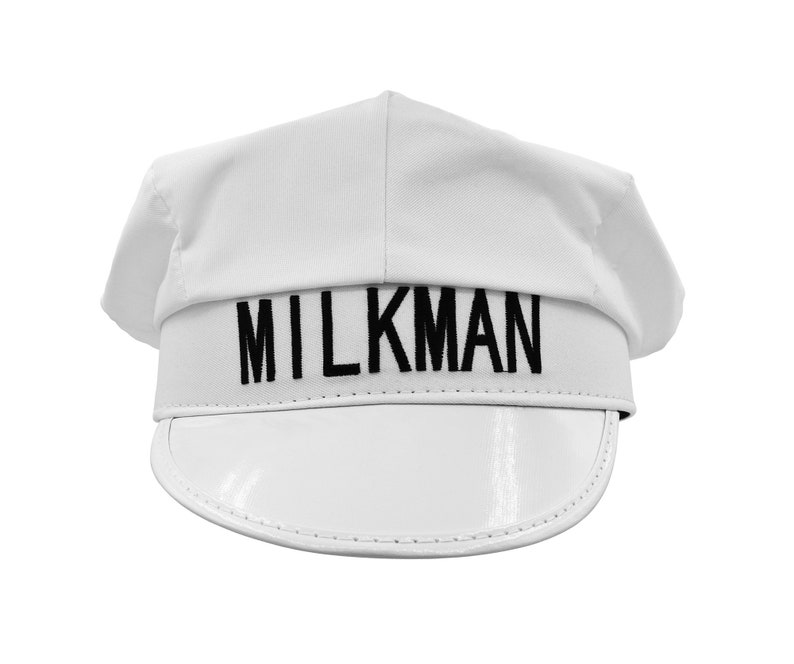 White Milkman Milk Man Hat Unisex Adult Teen Kids Adjustable - Etsy