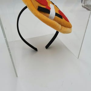 Adult Mini Pizza Hat on Headband Pepperoni Pie Food Vendor Cap Costume ...