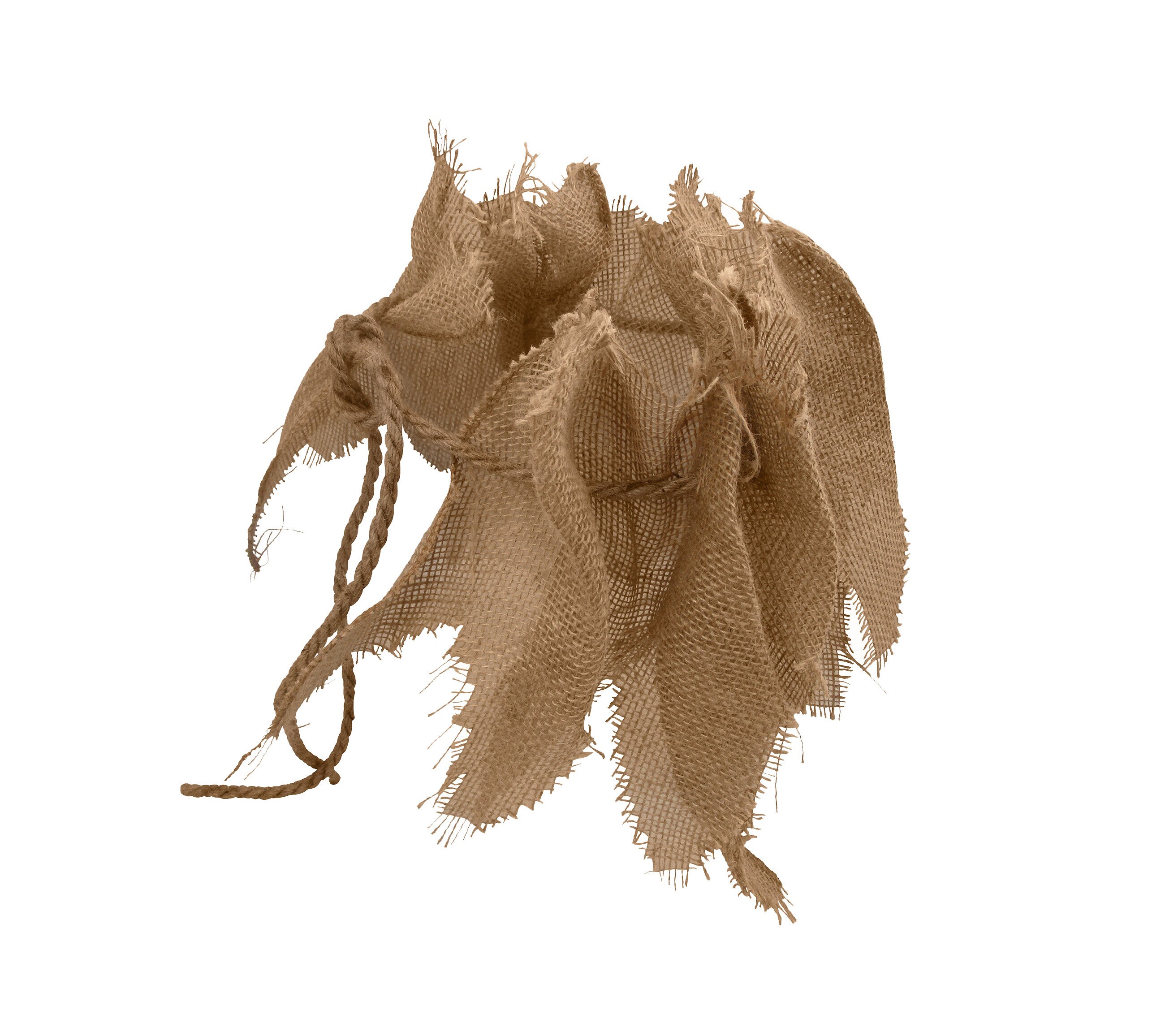 Unisex Adult Scarecrow Burlap Collar Natural Taupe Neck Piece - Etsy