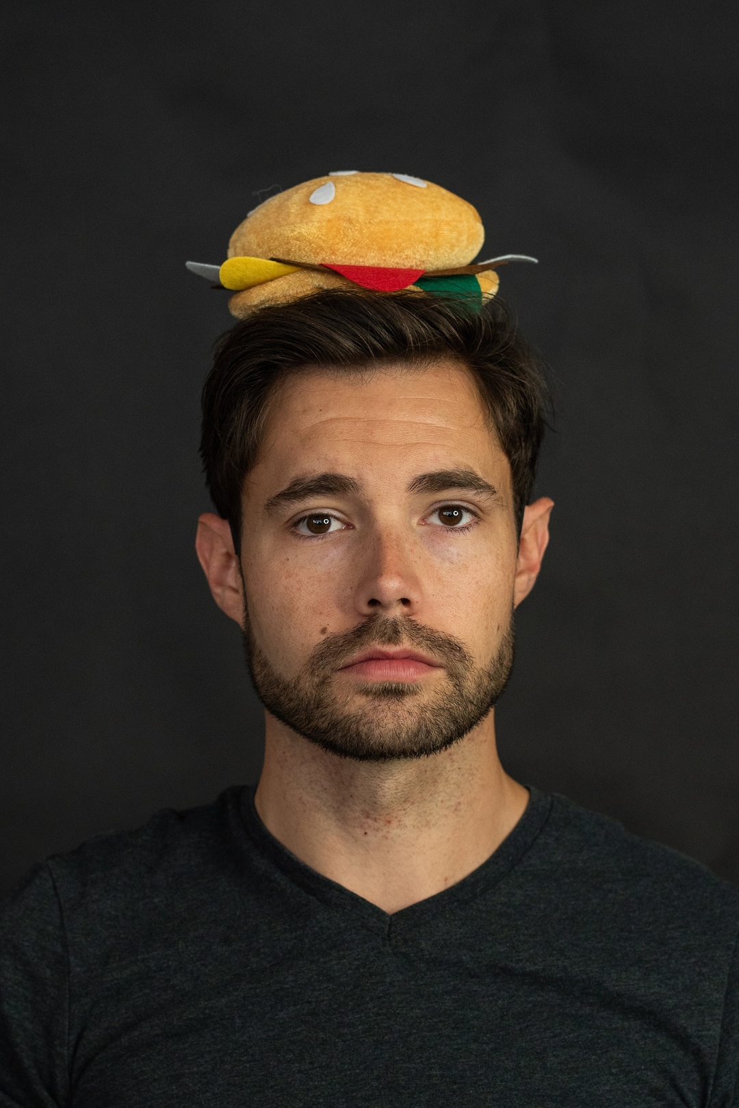 Unisex Adult Mini Cheeseburger Hamburger Headband Hat Food Vendor ...