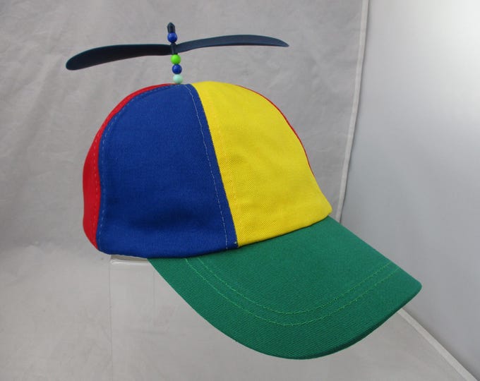Unisex Adult Spinning Propeller Beanie Hat Cap Clown Costume Baseball ...