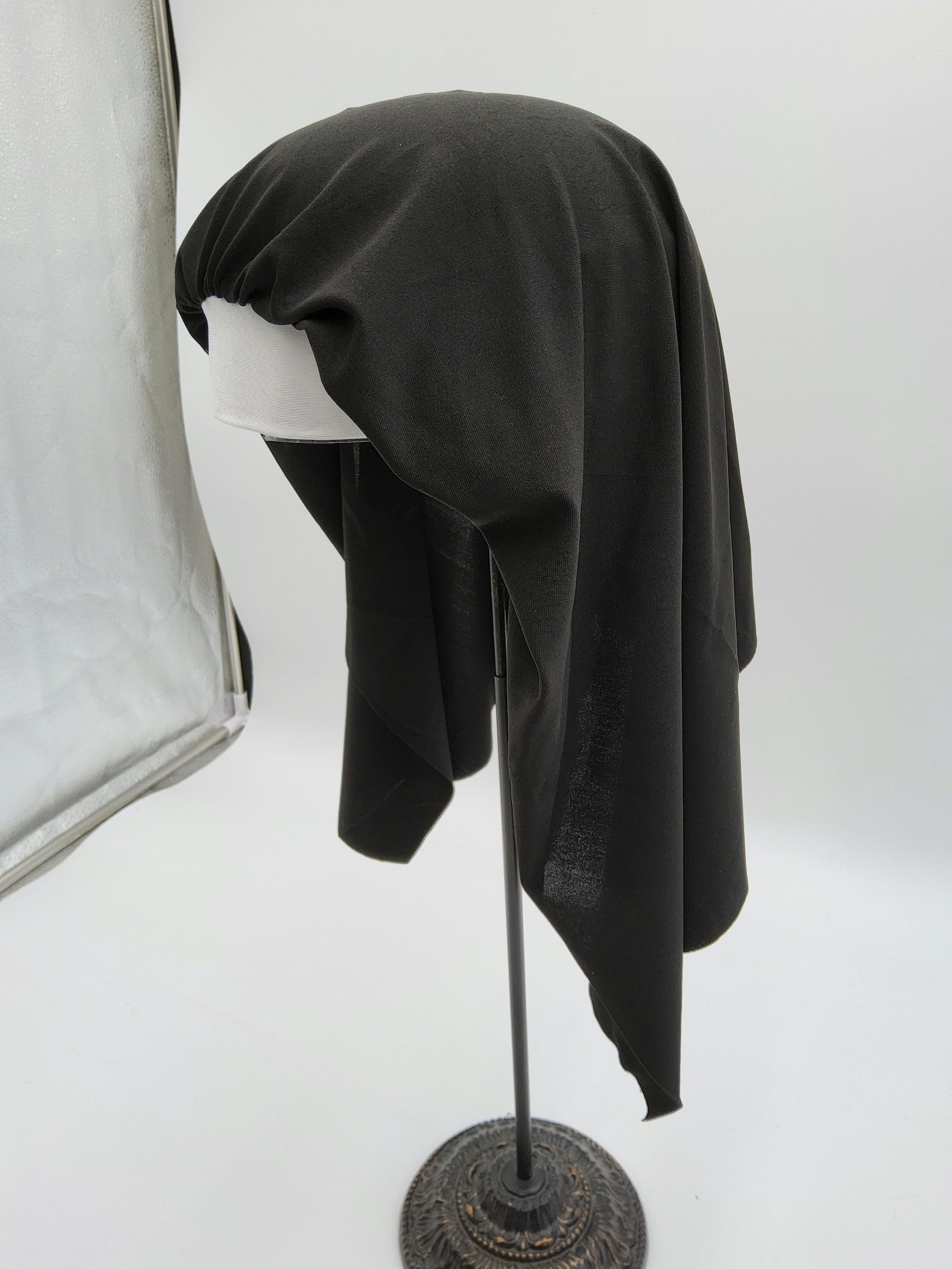 Womens Nun Habbit Hood Disguise Sister Lady Mother Cowl Tunic Scapular ...