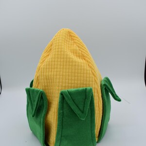 Adults Kids Corn Cob Hat Corn Stalk Cap Funny Food Truck Halloween ...