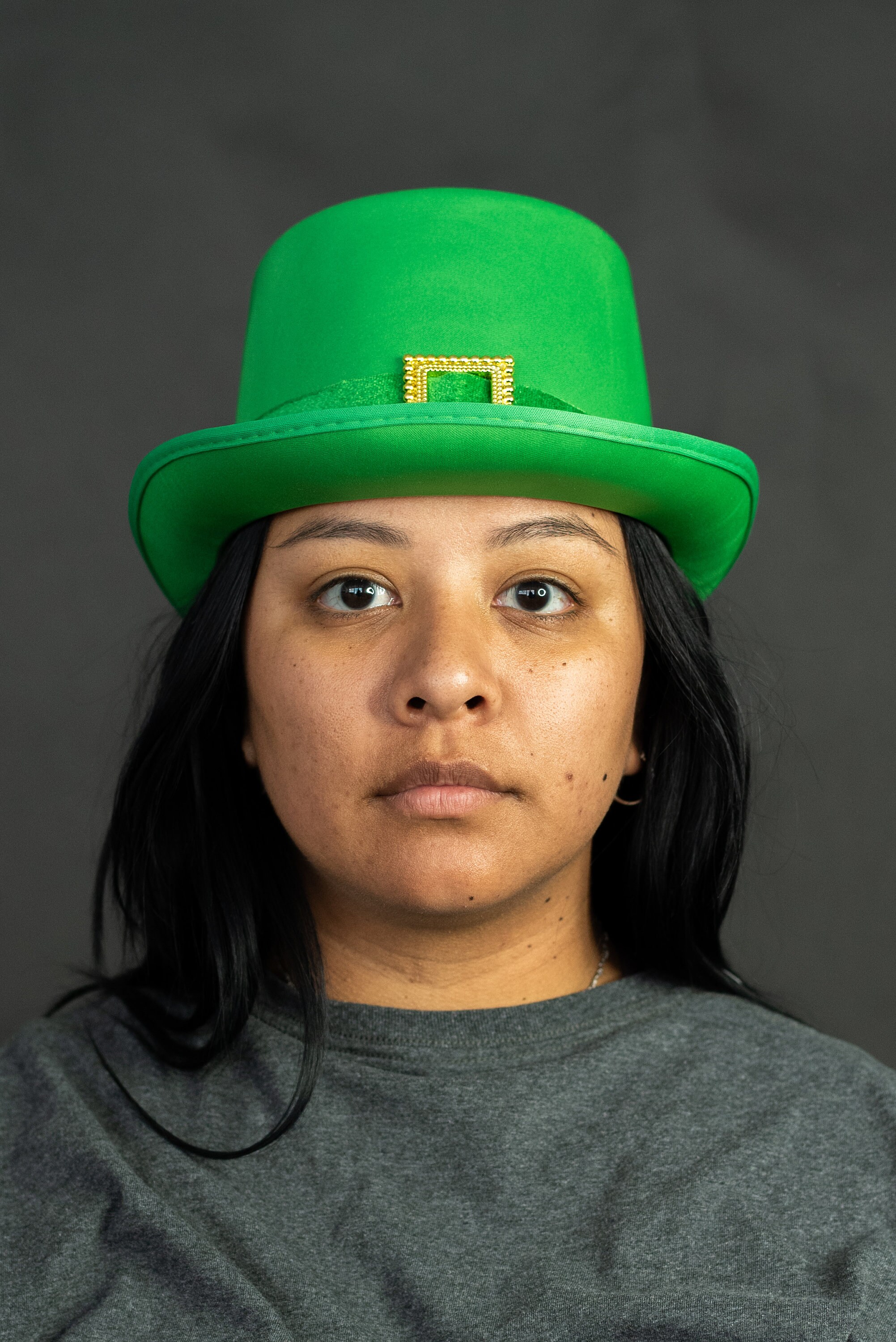 Unisex Adult St. Patrick's Day Top Hat Green Satin With - Etsy