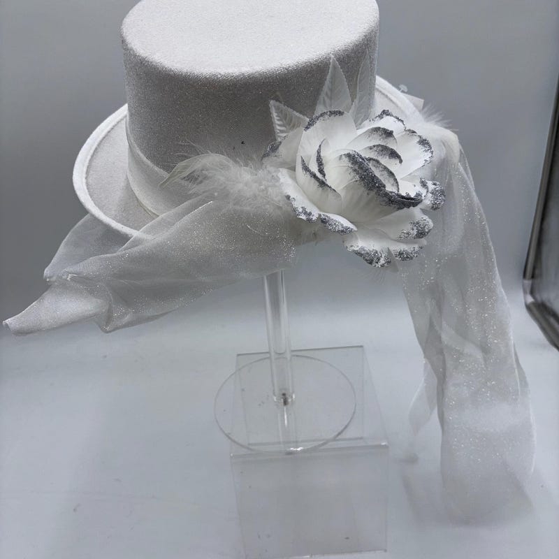 Gothic Top Hat Veil - Etsy