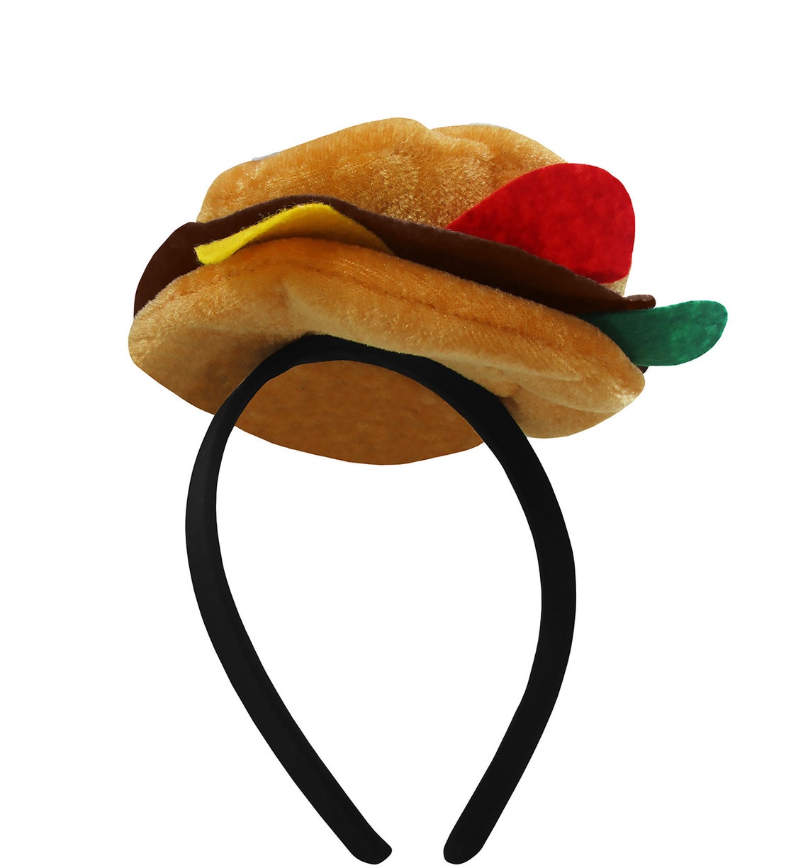 Unisex Adult Mini Cheeseburger Hamburger Headband Hat Food - Etsy