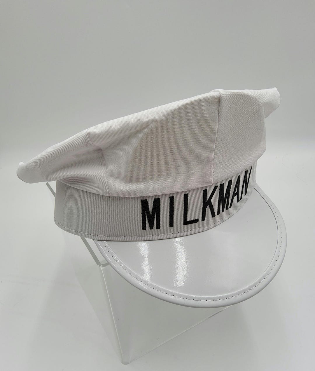 White Milkman Milk Man Hat Unisex Adult Teen Kids Adjustable Size Cap ...